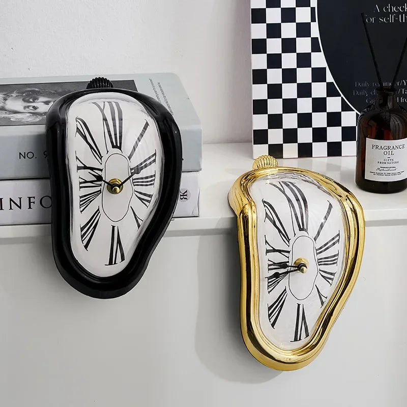 Melting Clock - Salvador Dali Surrealist Shelf Decor | Coco B's